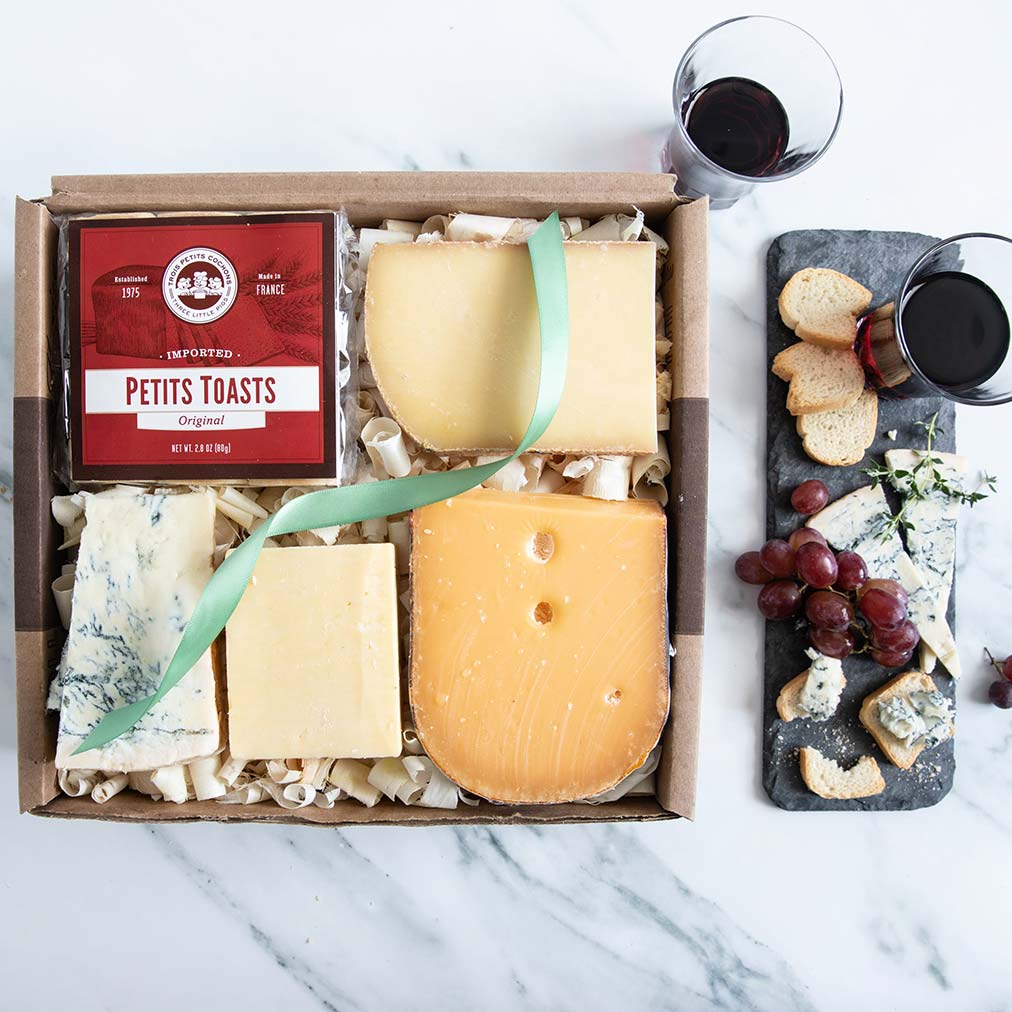 Favorite 4 Cheeses Gift Box - igourmet