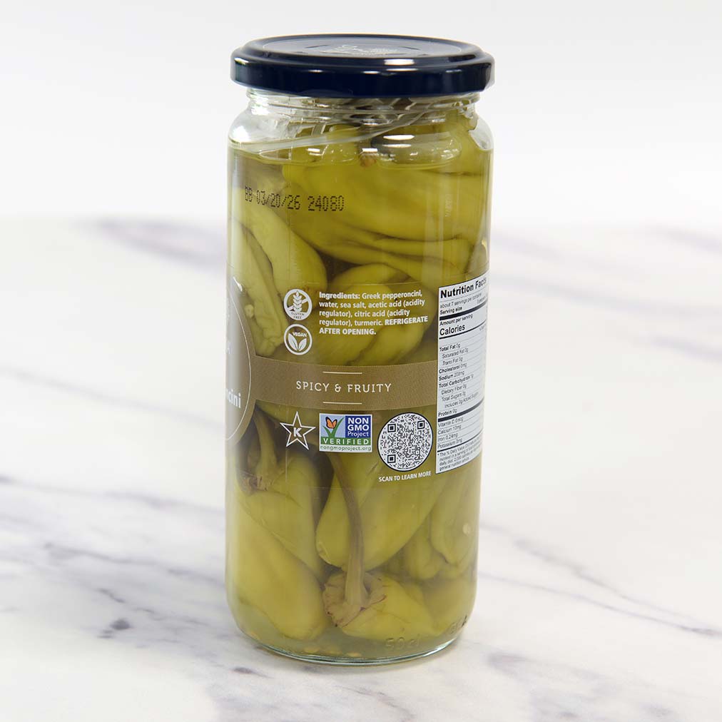 Greek Whole Pepperoncini – Tangy, Mildly Spicy & Crunchy | iGourmet