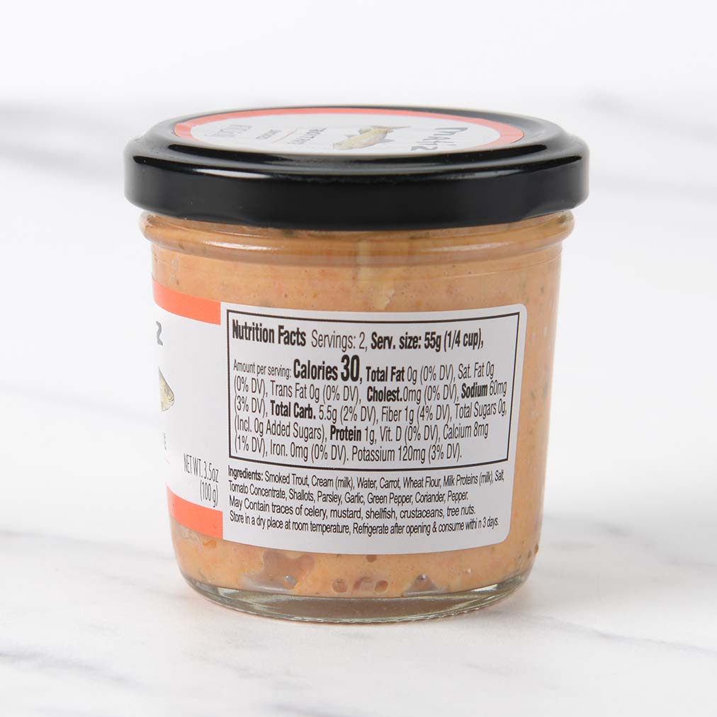 Matiz Smoked Trout Pate – Rich, Creamy & Delicately Smoky Spread | iGourmet
