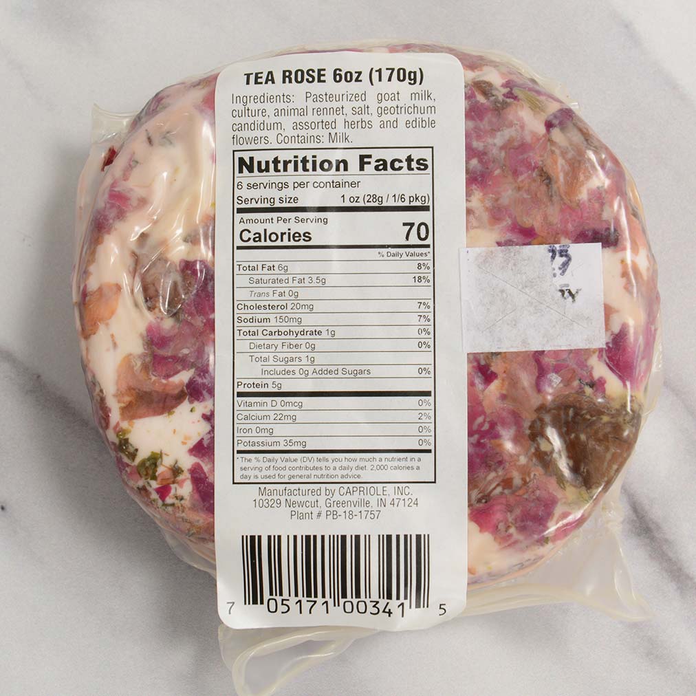 igourmet - Tea Rose Goat Milk Cheese