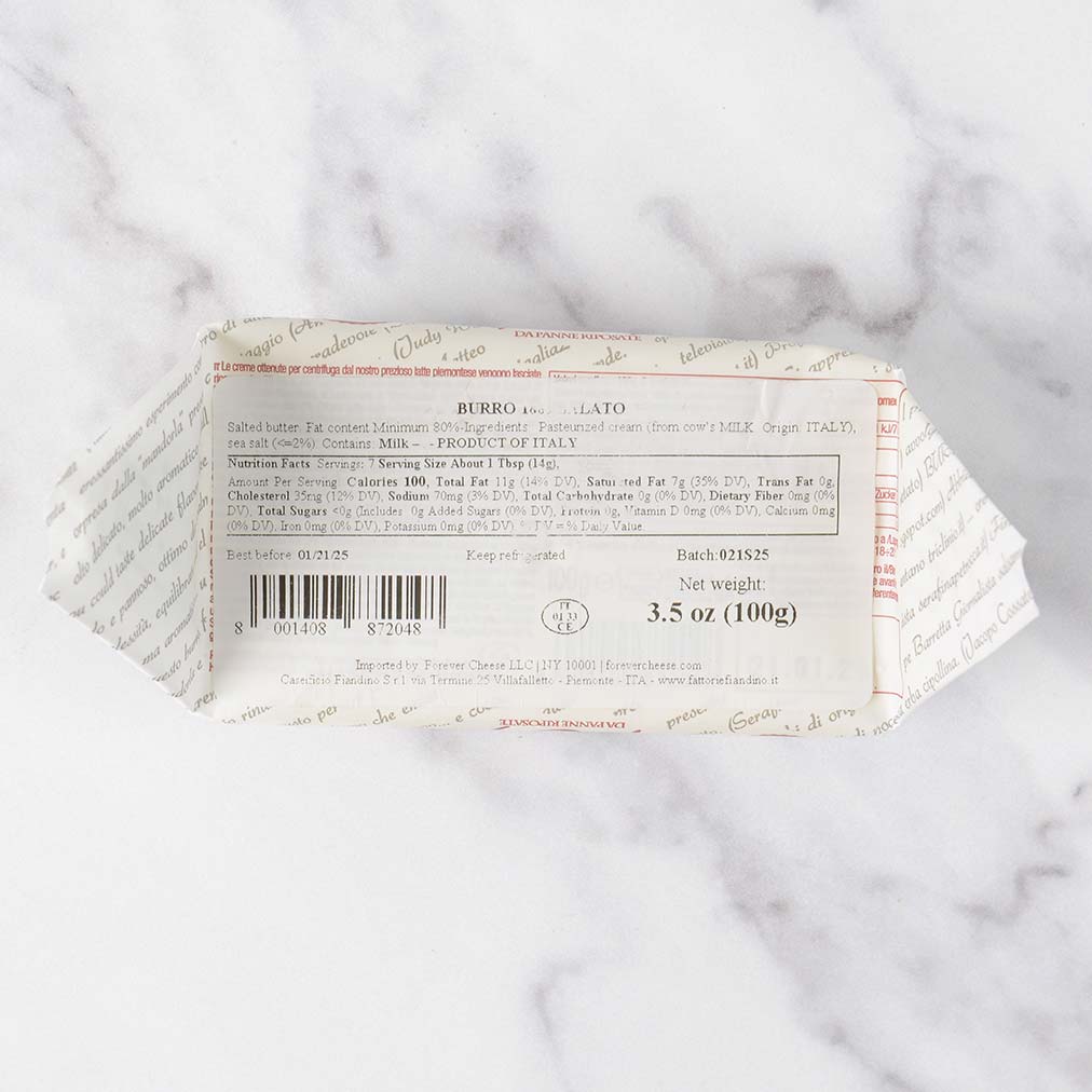 Burro 1889 Italian Butter | Rich, Creamy & Artisanal