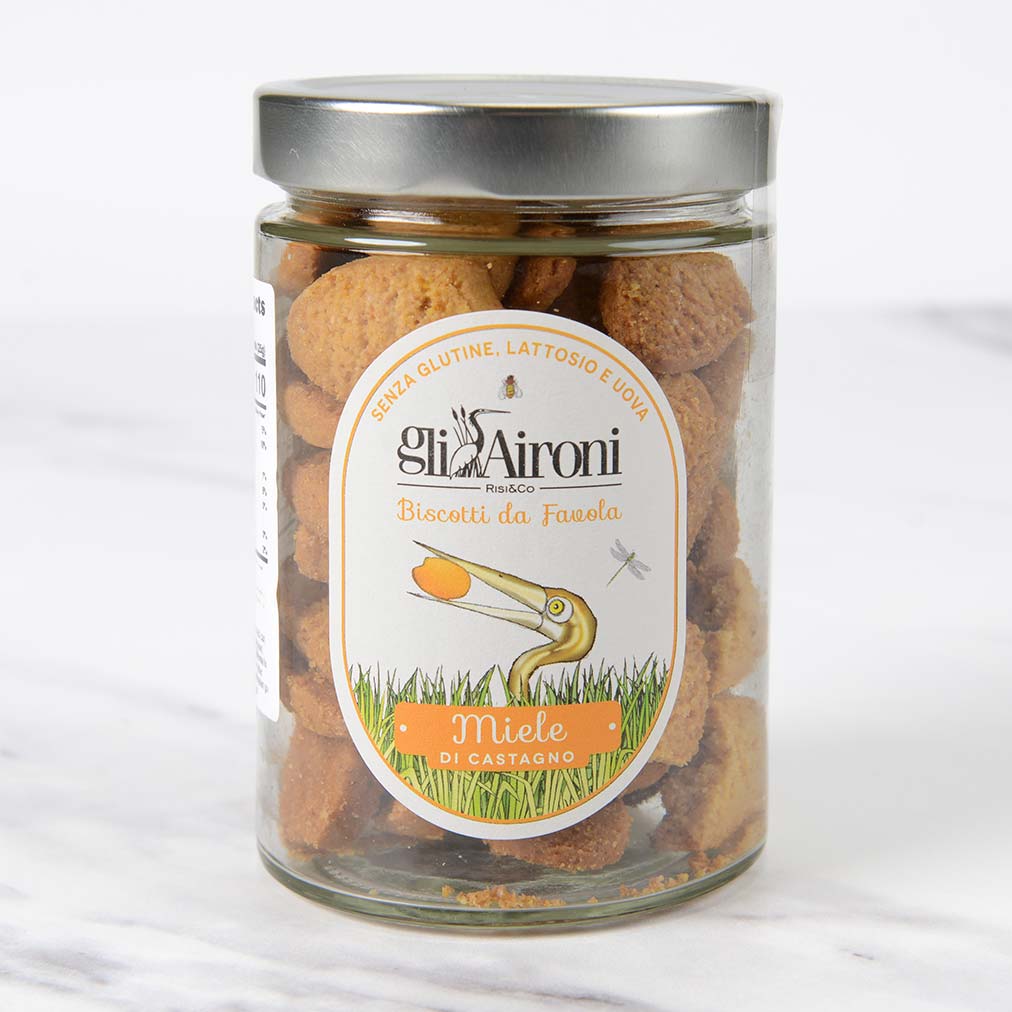 Gli Aironi Rice Biscotti with Chestnut Honey | iGourmet