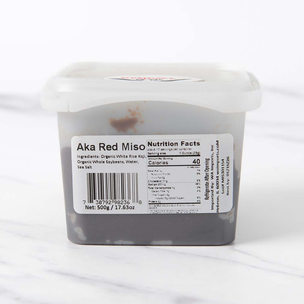 Namikura Aka Red Miso Paste – Aged 6 Months | iGourmet