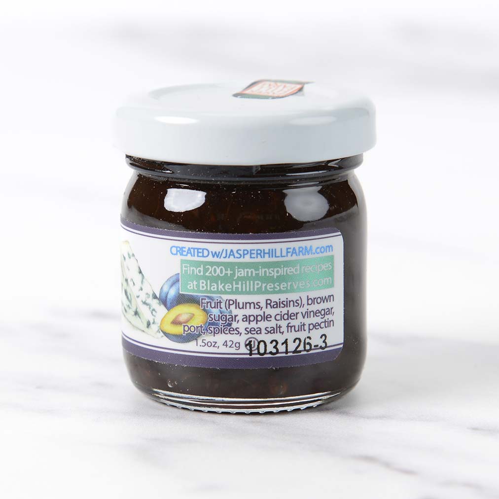 igourmet - Spiced Plum with Port Preserves, Mini Jars