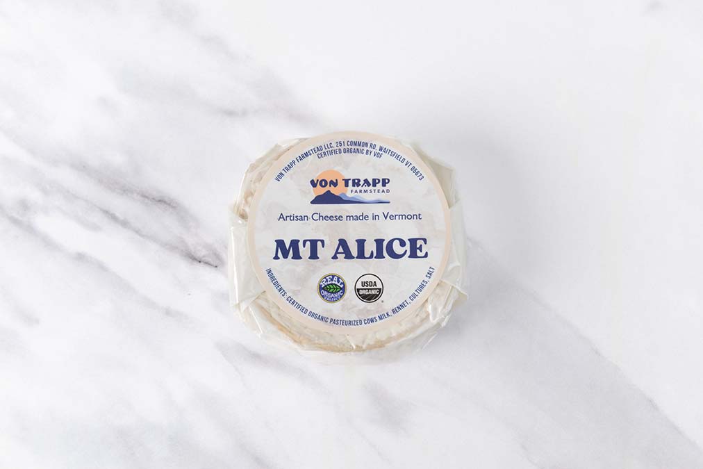 Von Trapp Farmstead Mount Alice Brie Cheese Mini | iGourmet